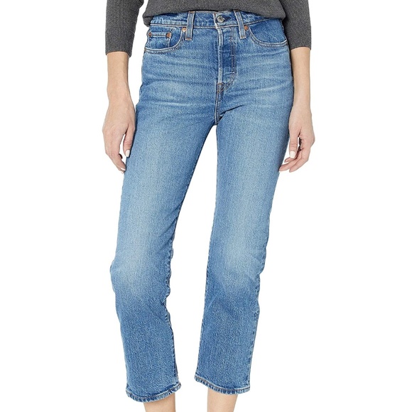 Levi's | Jeans | Levis Premium Wedgie Straight Jeans Jive Sound 29 | Poshmark